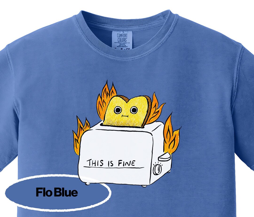 This is Fine Toaster T-shirt, Barely Holding It Together, Gift for ...