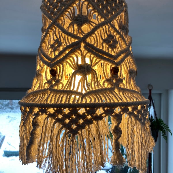 Macrame Lamp Shade - Etsy