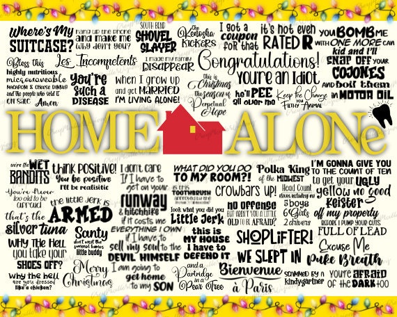 Home Alone Digital Download, Home Alone PNG, Home Alone SVG, Home Alone ...