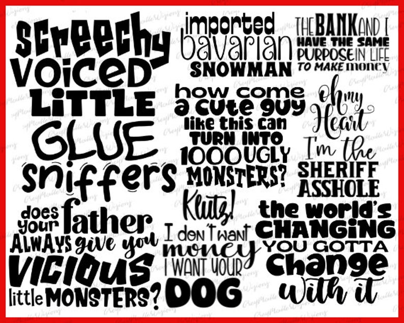 GREMLINS Digital Download, Gremlins PNG, Gremlins SVG, Gremlins Quotes ...