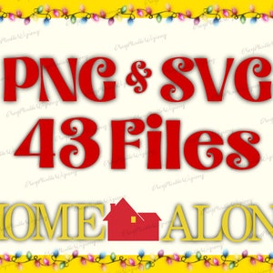 Home Alone Digital Download, Home Alone PNG, Home Alone SVG, Home Alone ...