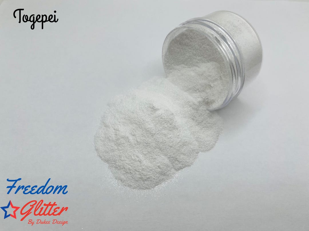 Togepei/white Glitter/pearl Shimmer Glitter/micro Fine Glitter ...