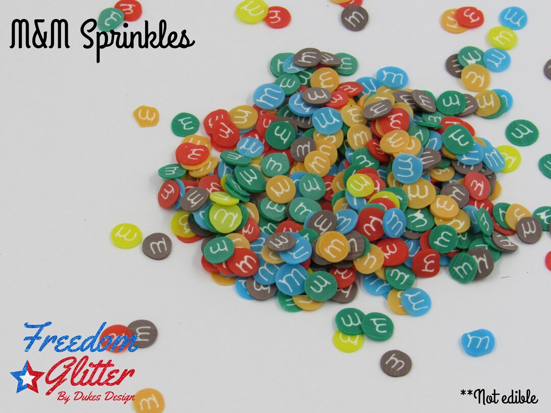 M&M Sprinkles/decorative Sprinkles/clay Sprinkles/fake Sprinkles - Etsy