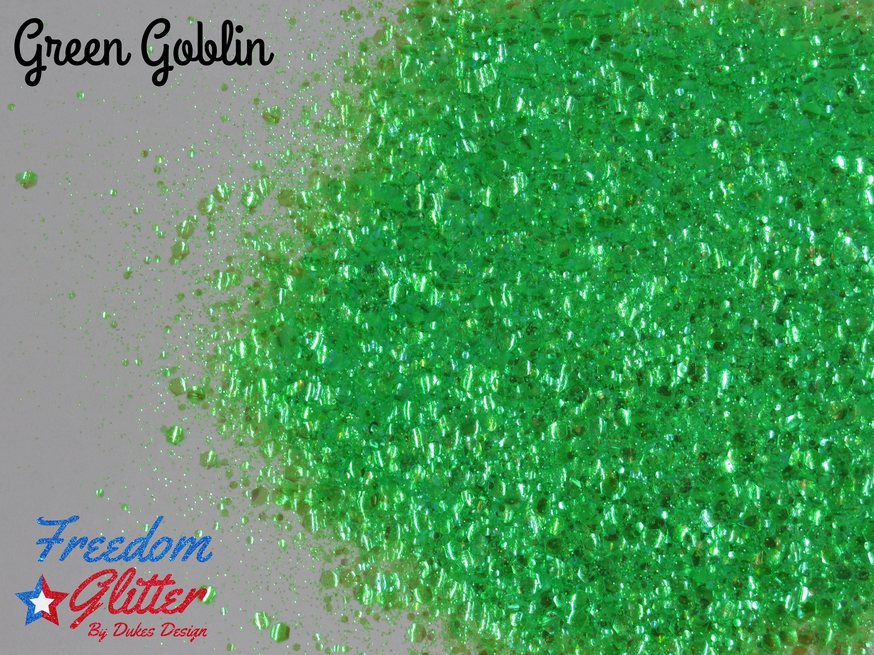 Green Goblin Glitter/neon Green Chunky Glitter/chunky - Etsy