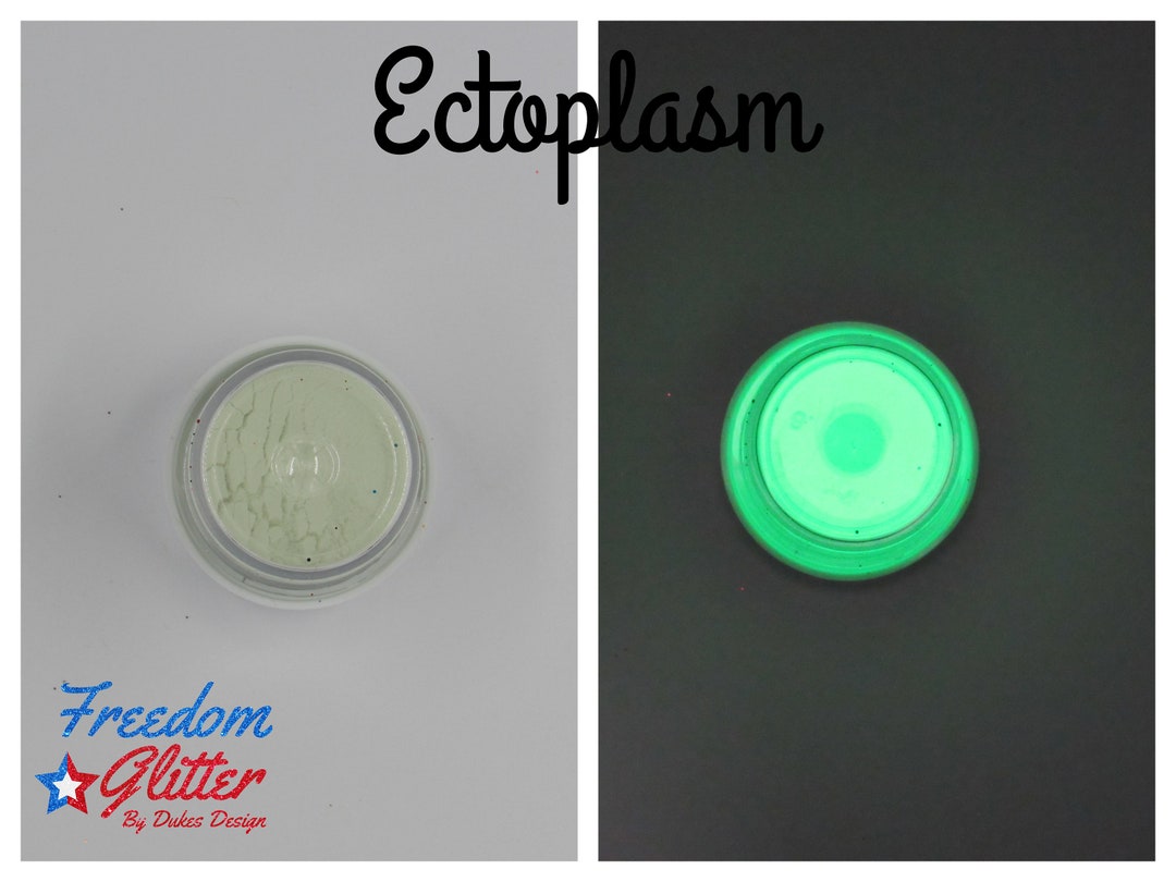 Ectoplasm Glow Pigment/white to Green Glow Pigment/glow in the Dark ...