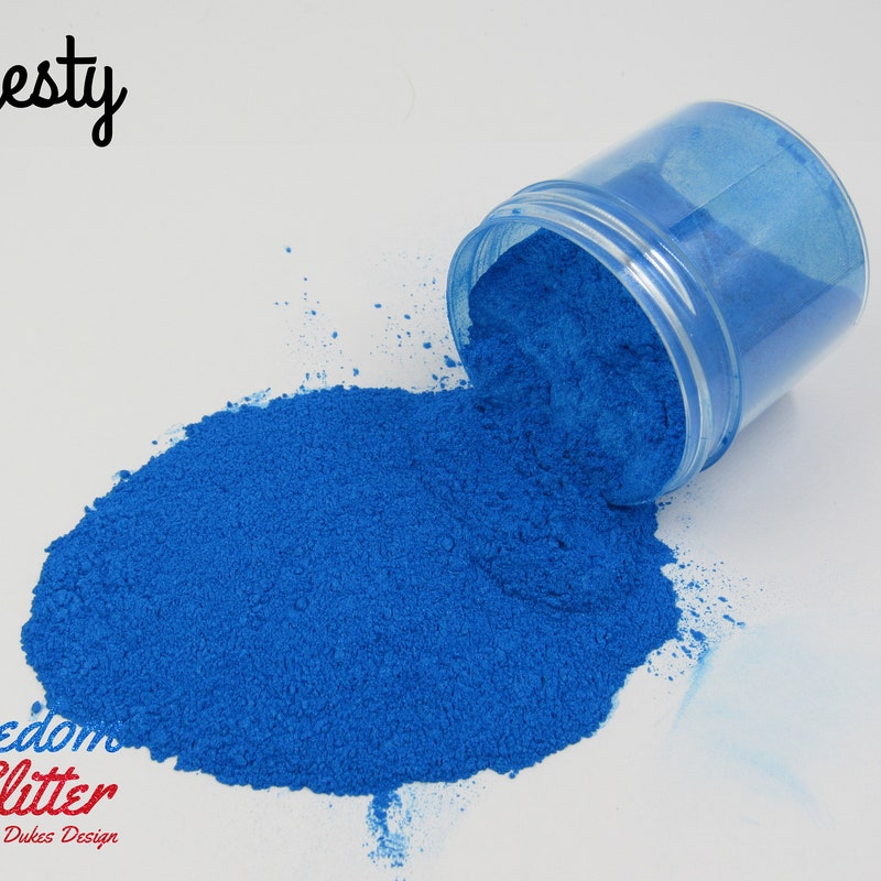 Blue Mica Powder - Etsy