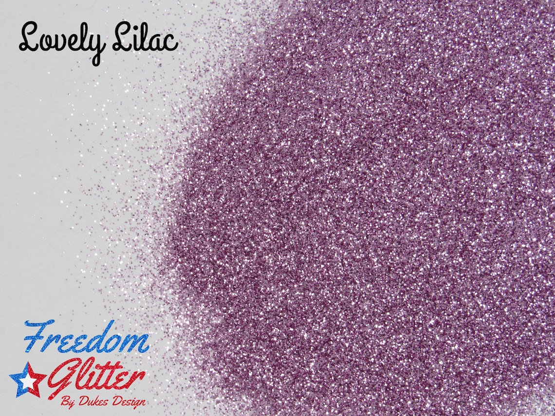 Lovely Lilac Glitter/Light Purple Metallic Glitter/Metallic | Etsy