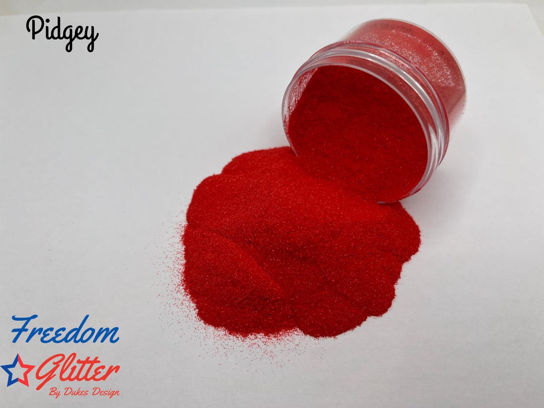 Pidgey/red Glitter/pearl Shimmer Glitter/micro Fine Glitter/microfine ...
