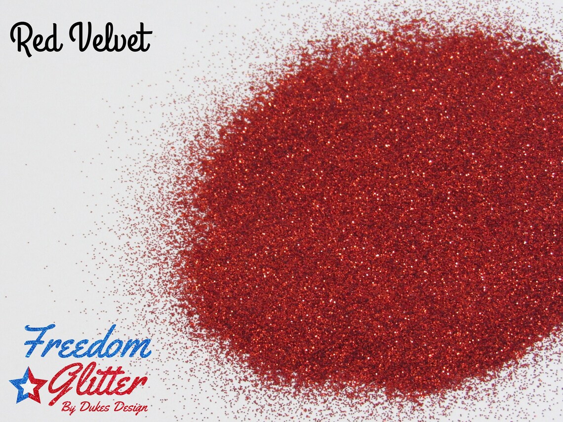 Red Velvet Glitter/Red Metallic Glitter/Metallic Glitter/Extra | Etsy