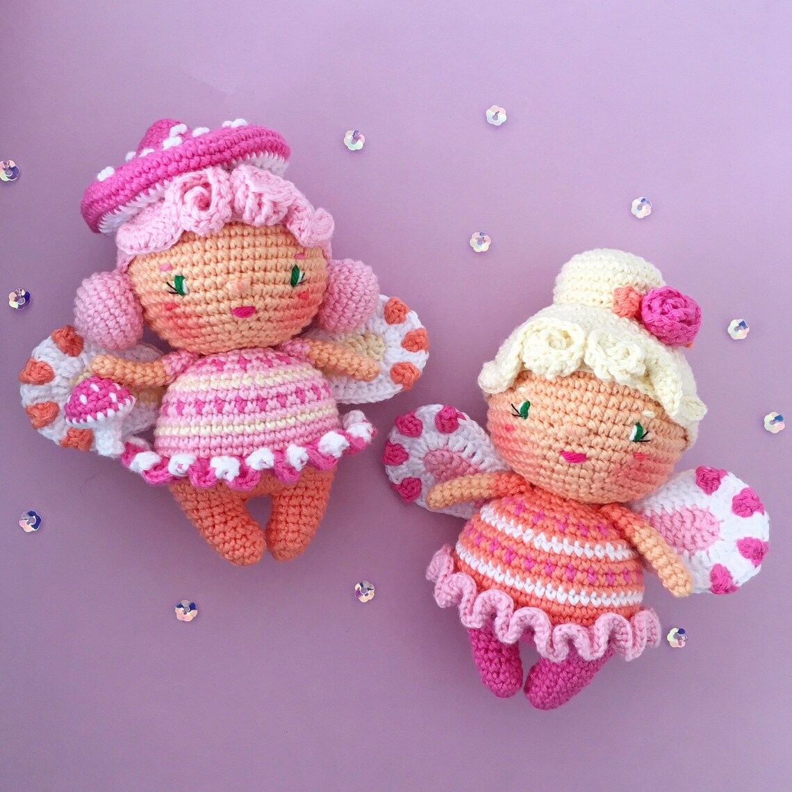 The Fairy Pack 3 Pdf Amigurumi Crochet Patterns in English - Etsy