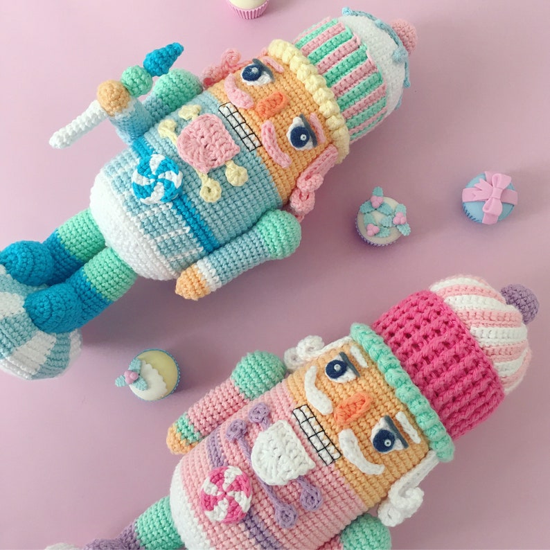 3 Nutcrackers Amigurumi Crochet Pattern Pdf in English - Etsy Canada