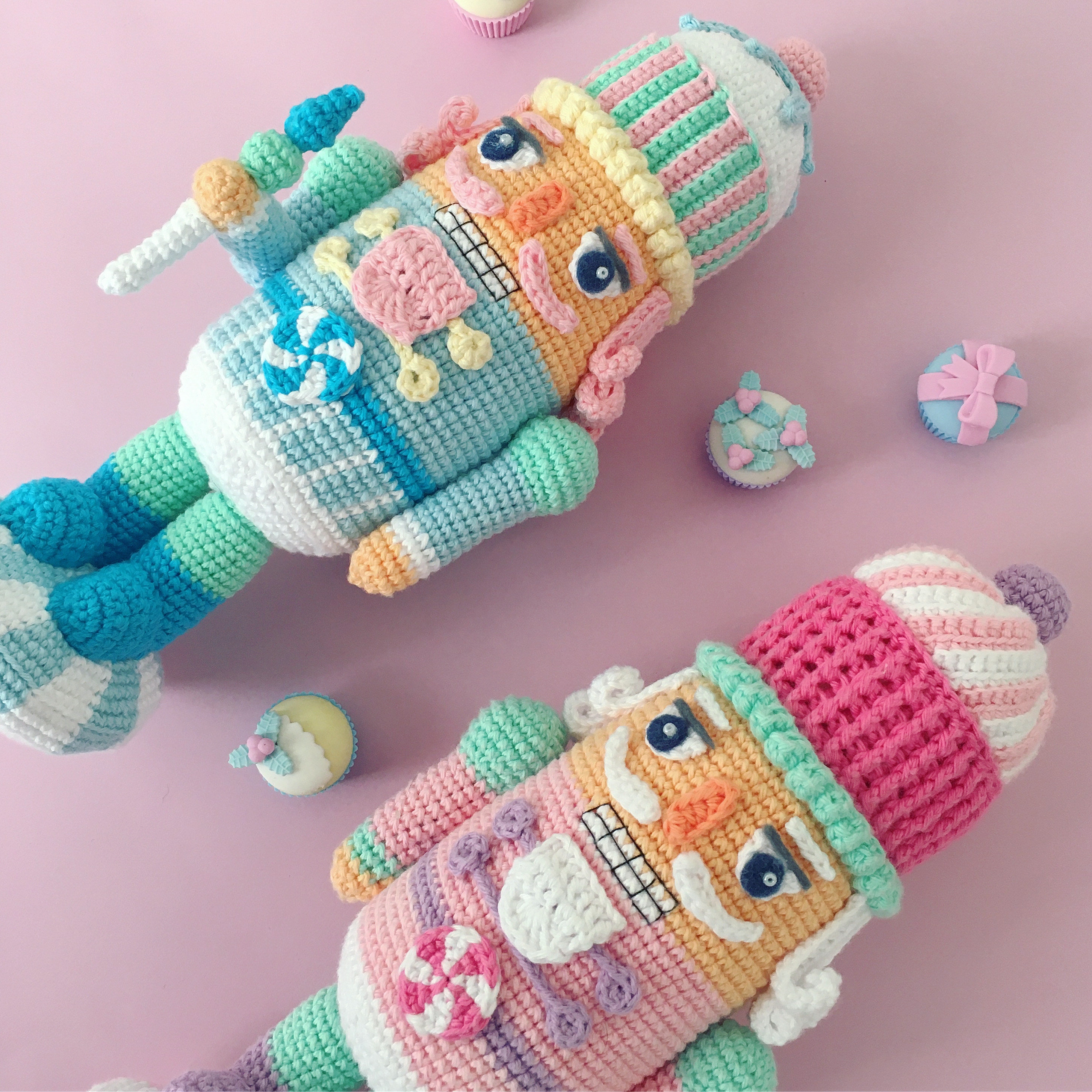 3 Nutcrackers Amigurumi Crochet Pattern Pdf in English - Etsy Canada