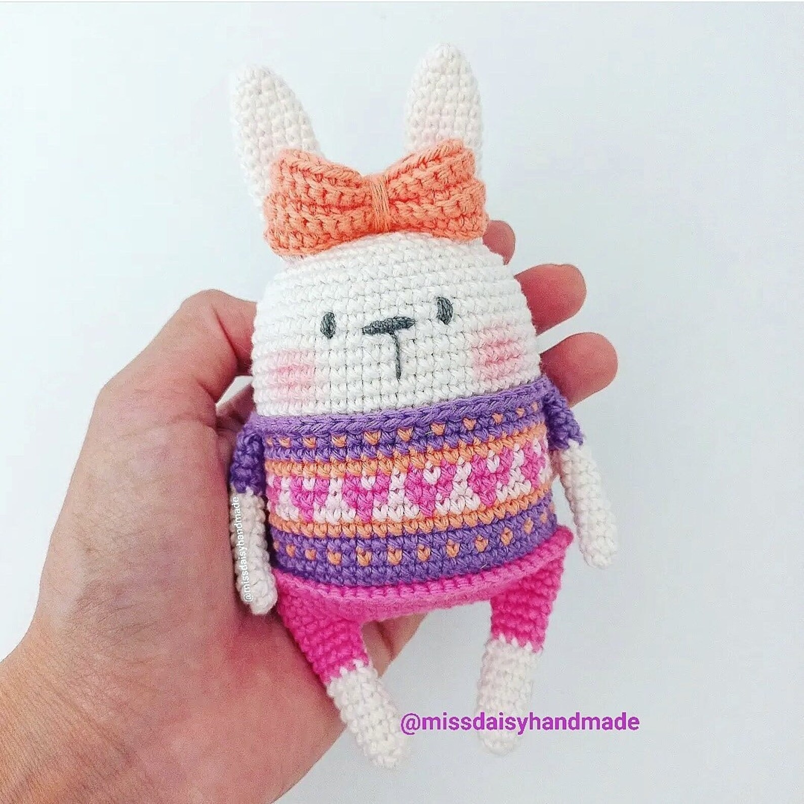 Mimi and Rori Easter Bunnies Amigurumi Pattern Pdf File by Miss Daisy ...