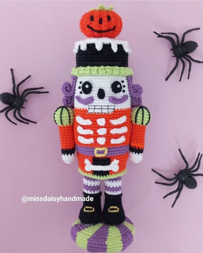 Jack the Halloween Nutcracker Amigurumi Crochet Pdf Pattern by MISS ...