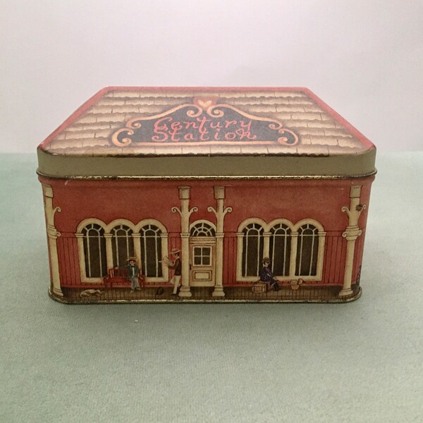 Train Station Tin - Etsy