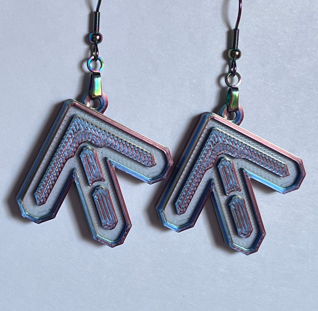DDR Earrings, 3d Printed Ddr Arrow Earrings - Etsy