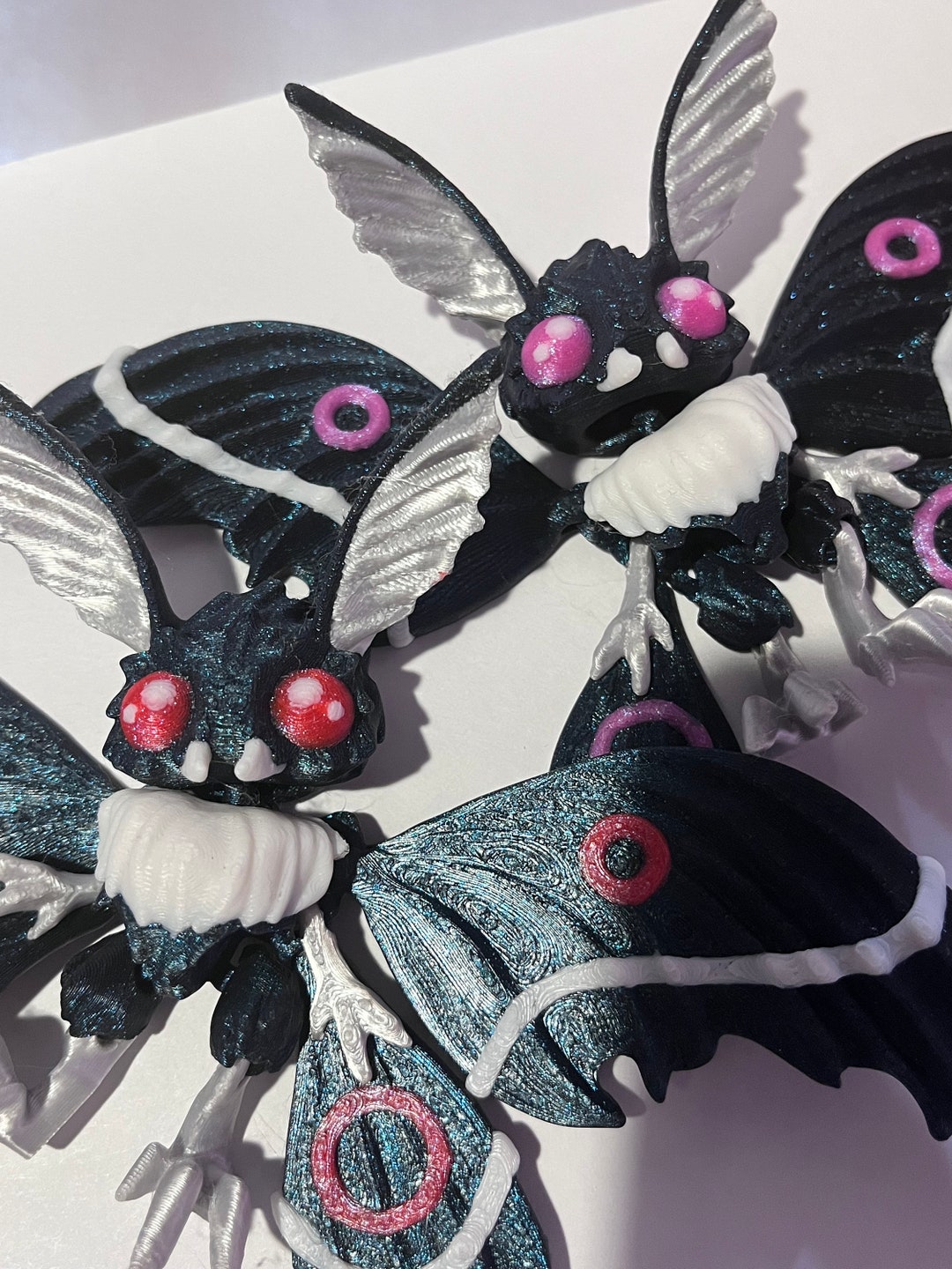 Mothman 3d Printed, Kawaii Mothman - Etsy
