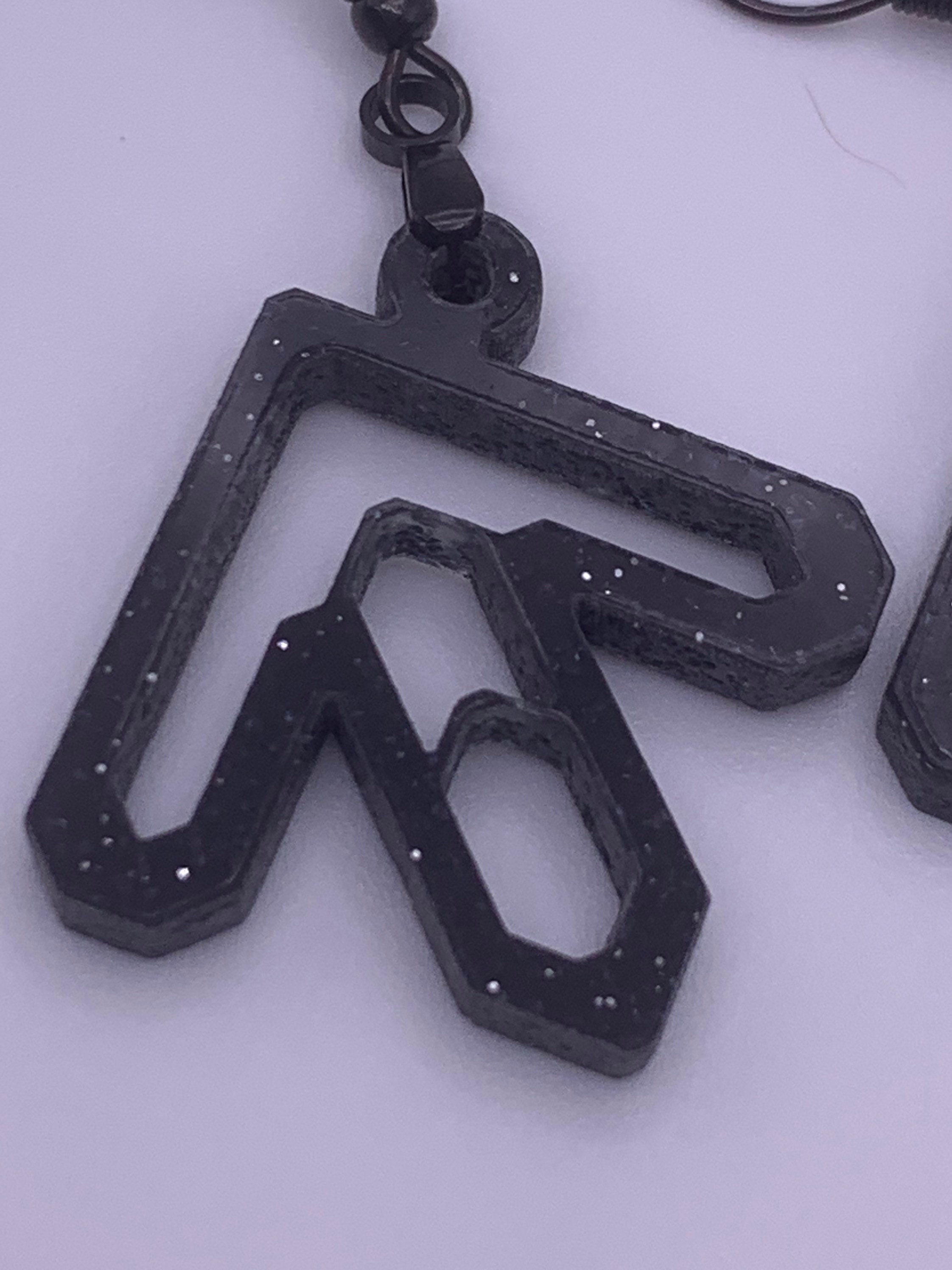 DDR Dance Game Arrow Acrylic Laser Cut Arrow Earrings | Etsy UK