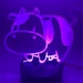 Farm Game Cow Lamp, Kawaii Harvest Lamp, Mini Cow Lamp - Etsy