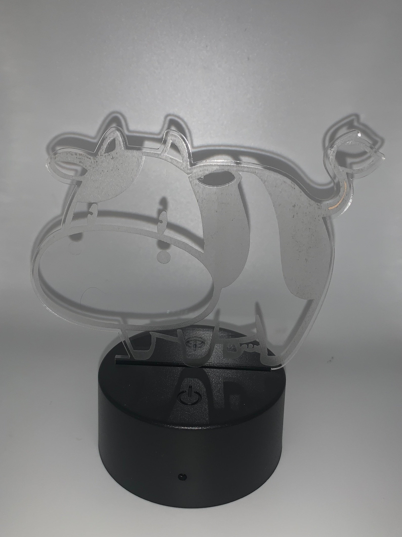 Farm Game Cow Lamp, Kawaii Harvest Lamp, Mini Cow Lamp - Etsy
