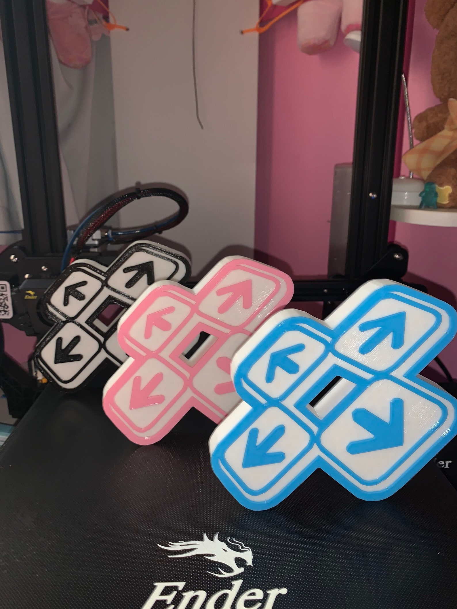 3D printed ddr arrow dance pad | Etsy