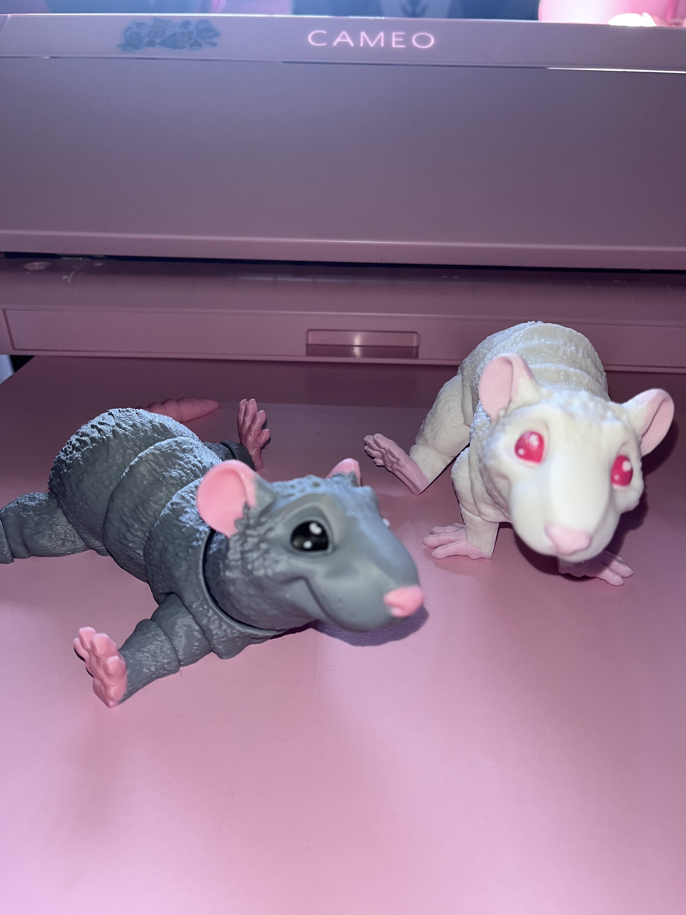 3d Printed Rat, Articulated Rat Fidget Figure - Etsy