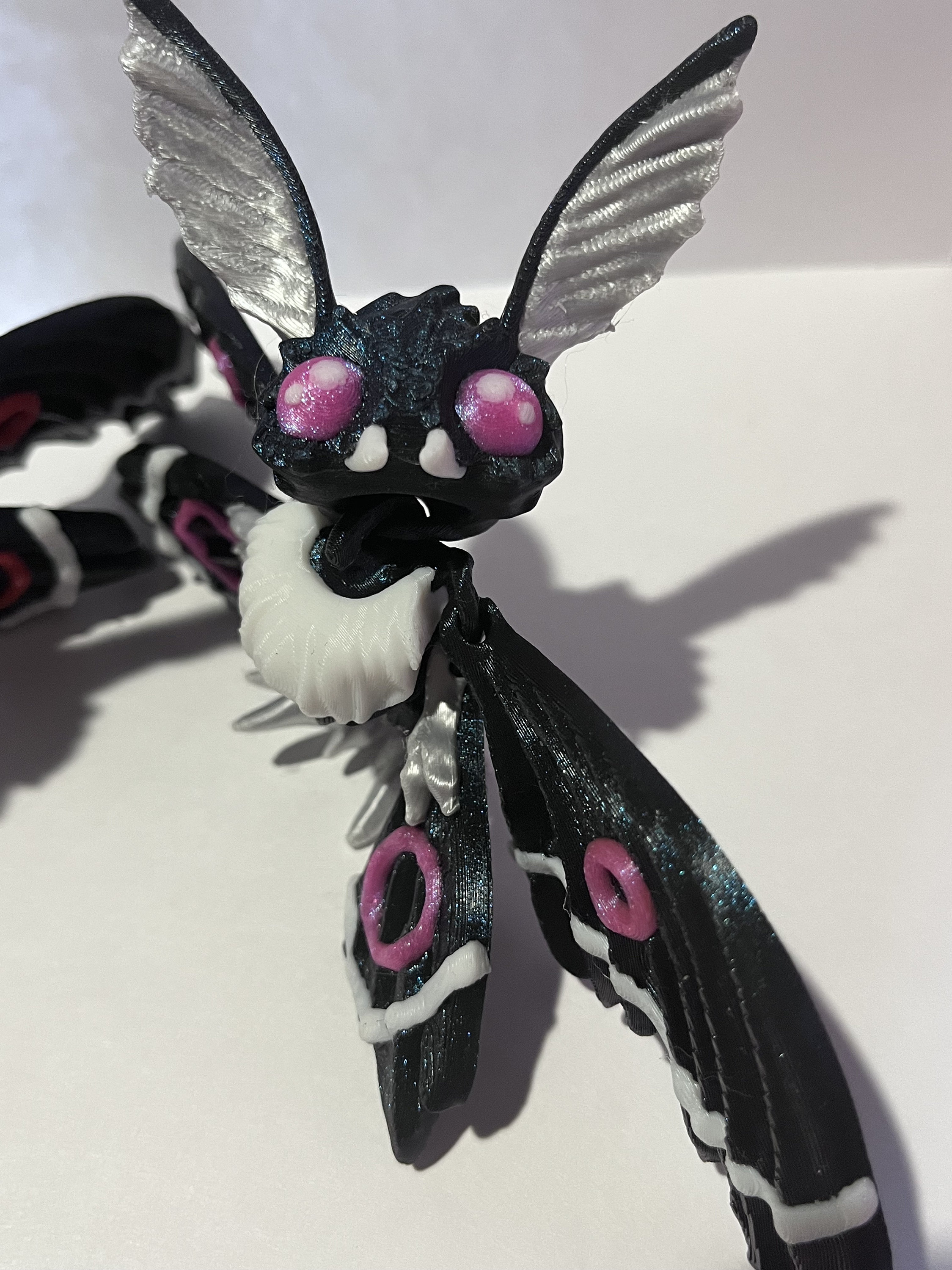 Mothman 3d Printed, Kawaii Mothman - Etsy