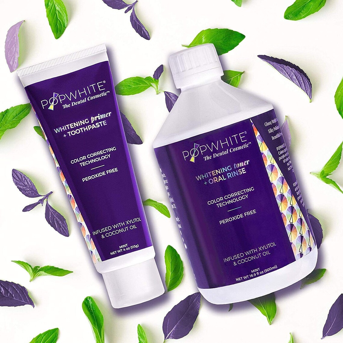 POPWHITE Purple Teeth Whitening Pack - Etsy