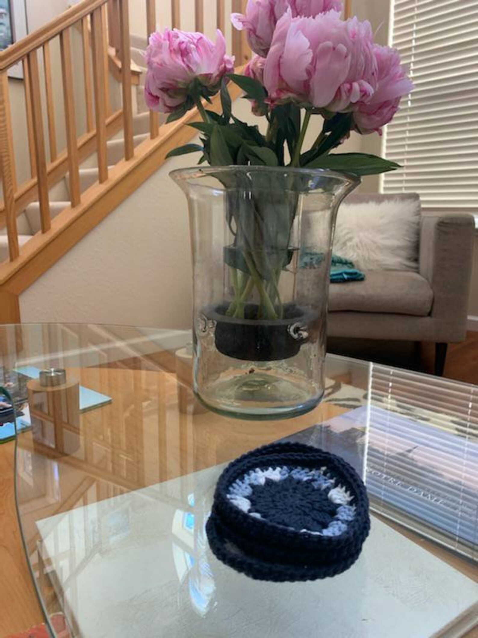 Coaster Set of 6, Crocheted Made to Order Coasters - Etsy