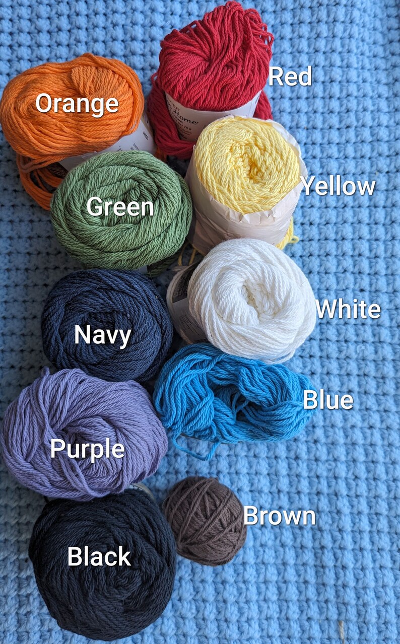 Coaster Set of 6 Crocheted Made to Order Coasters - Etsy