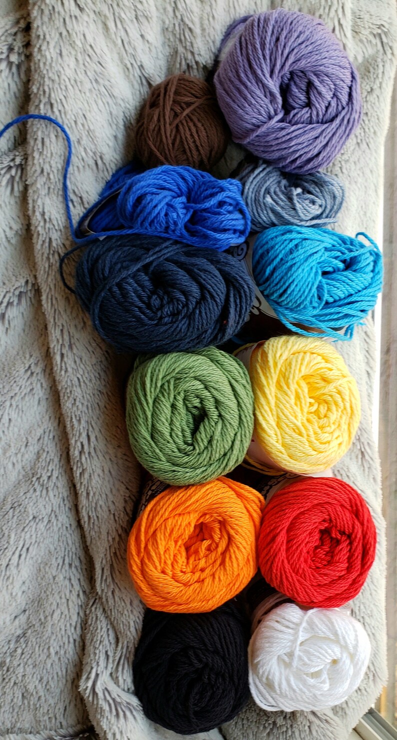 Coaster Set of 6 Crocheted Made to Order Coasters - Etsy