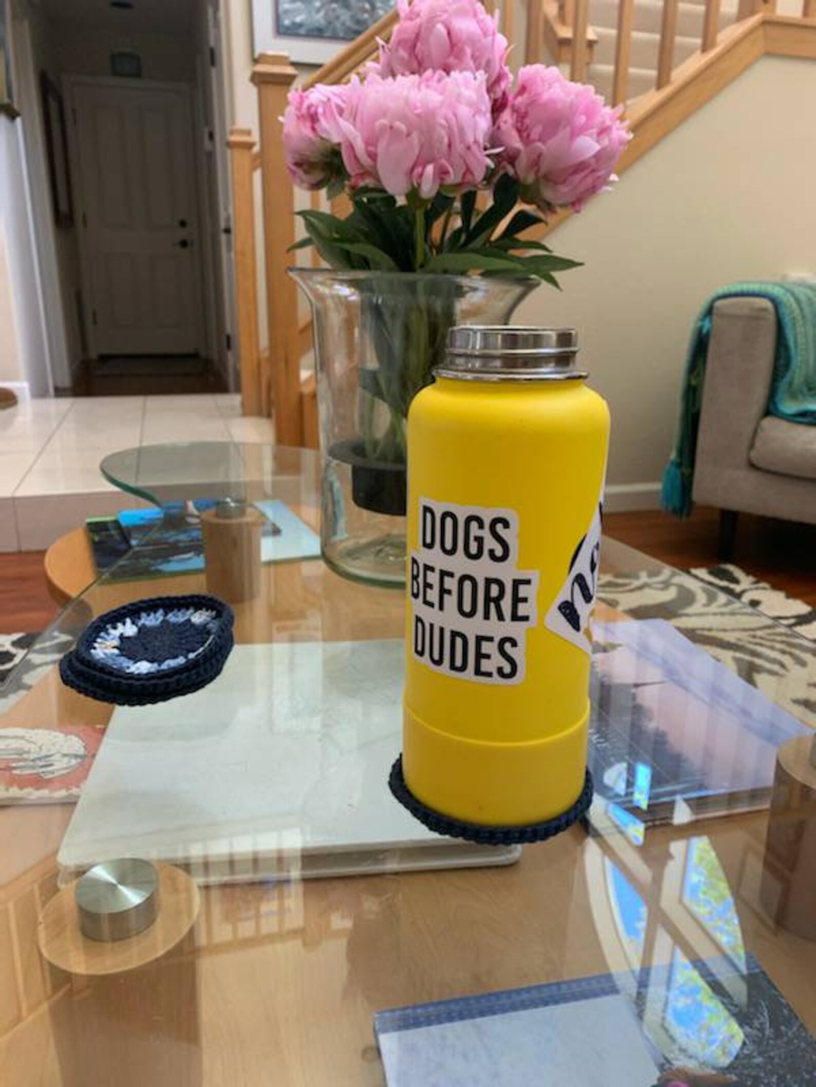 Coaster Set of 6, Crocheted Made to Order Coasters - Etsy