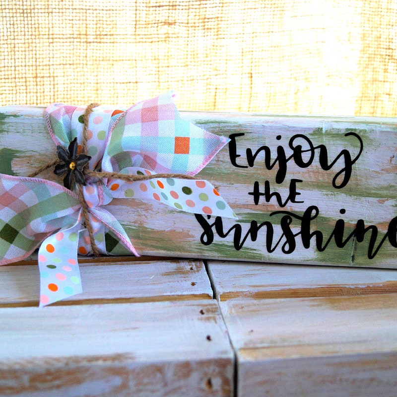 Think Spring Sign - Etsy