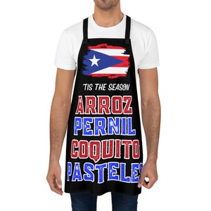 Puerto Rico Gifts PR Cuisine Unique Aprons Vuedelavie Bello Delantal ...