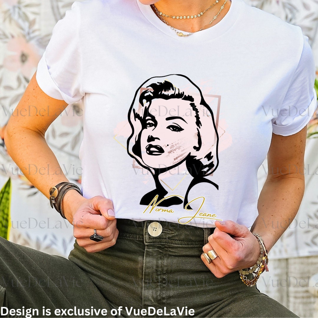 Marilyn Monroe Shirts Norma Jeane Mortenson Tee Vuedelavie Monroe ...
