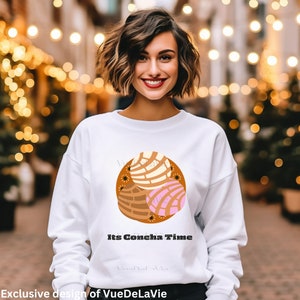 Conchas Mexico Spanish Shirt Its Concha Time Sweatshirt Vuedelavie ...