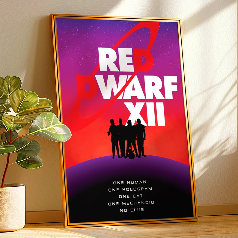 Red Dwarf XII Poster Unframed Print A4 A3 A2 A1 A0 - Etsy