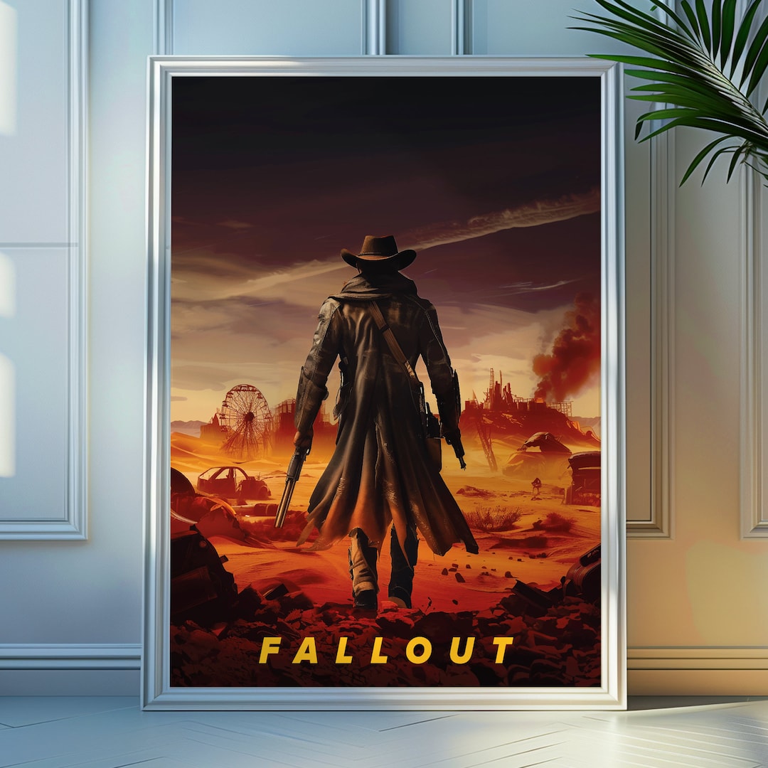 Fallout Poster the Ghoul Vault 33 Unframed Print A4 A3 A2 A1 A0 - Etsy