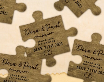 Puzzle Save the Date - Etsy