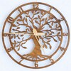 Wooden Wall Clock, Tree of Life Clock, Abstract Tree of Life Art ...