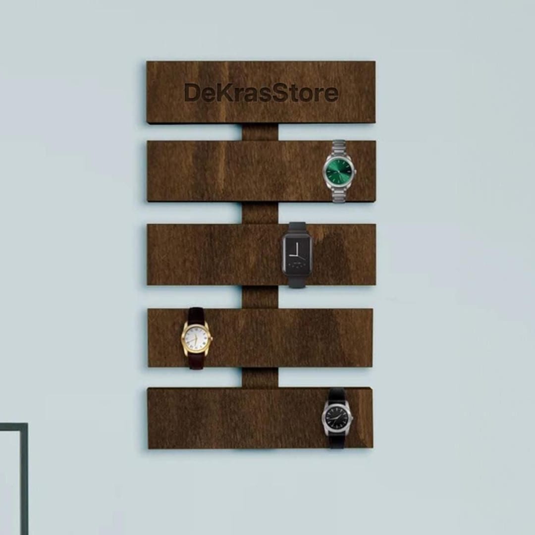 Watch Display for Wall, Wall Mount Watch Display, Watch Display Case ...