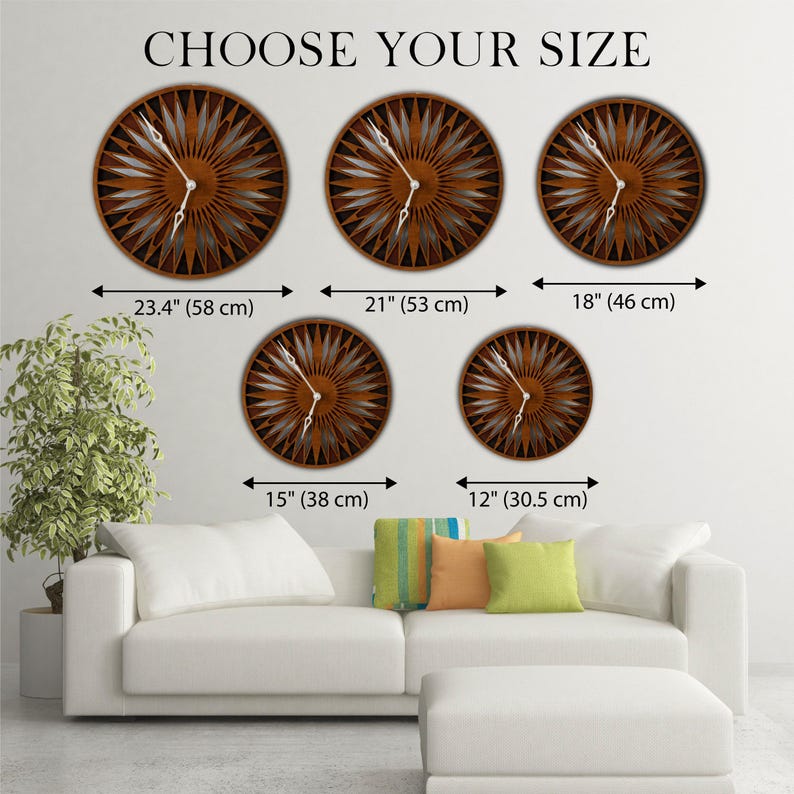 Denver Broncos Clock, Denver Artwork, Man Cave Wall Clock, Denver Wall ...