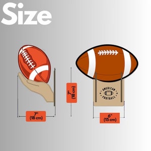 Football Wall Holder, Wall Mount Display Bracket for Footballs ...