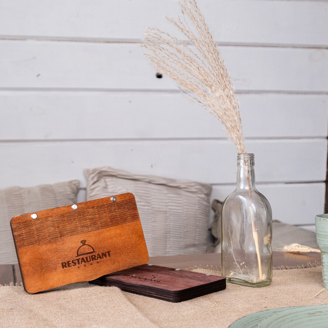 Restaurant Check Presenter, Custom Check Presenter, Check Holder Wood ...