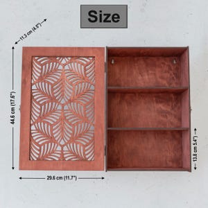 Tea Cup and Saucer Display, Contemporary Shelf, Solid Wood Frame ...