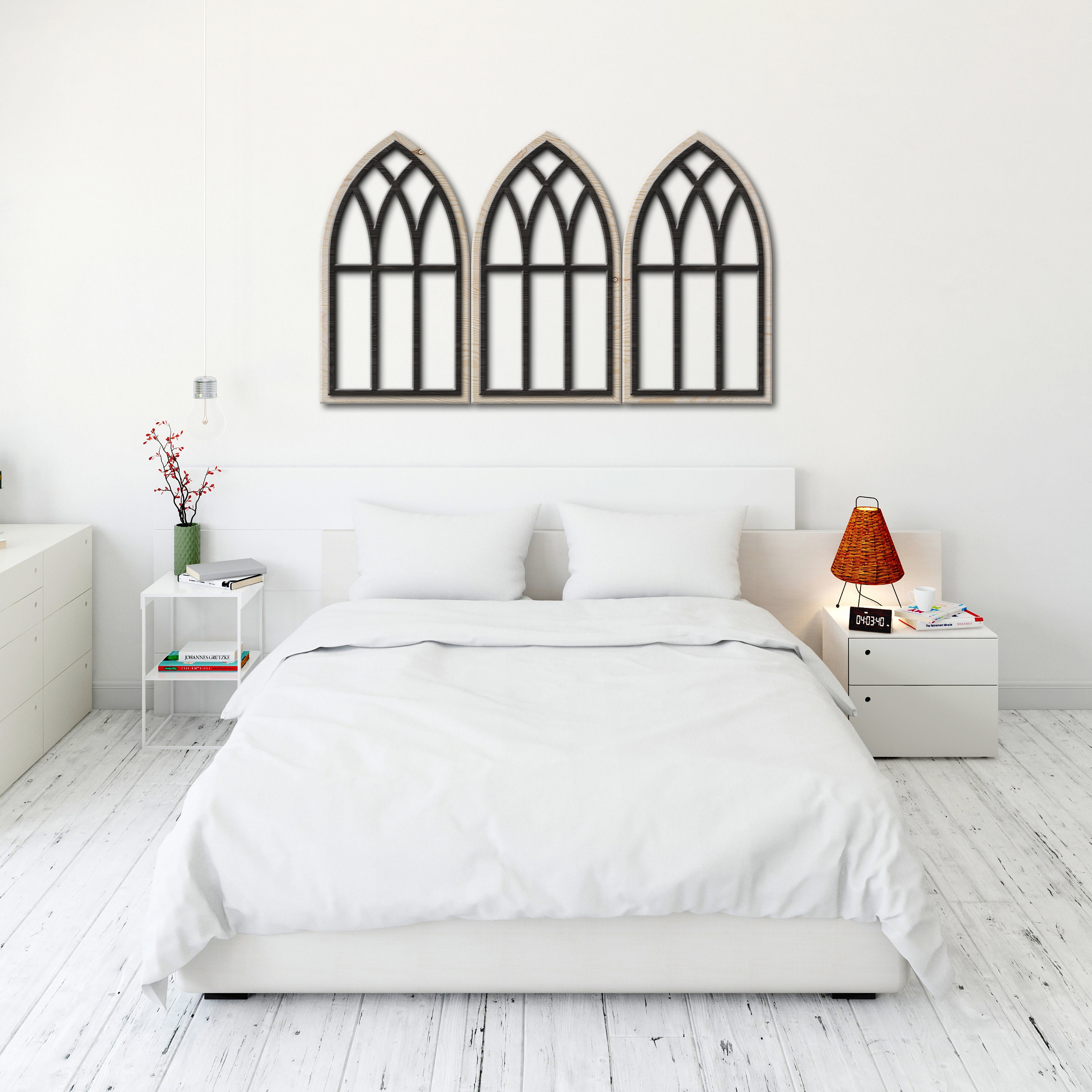 Cathedral Window Frame Church Window Wall Decor Oversized - Etsy UK