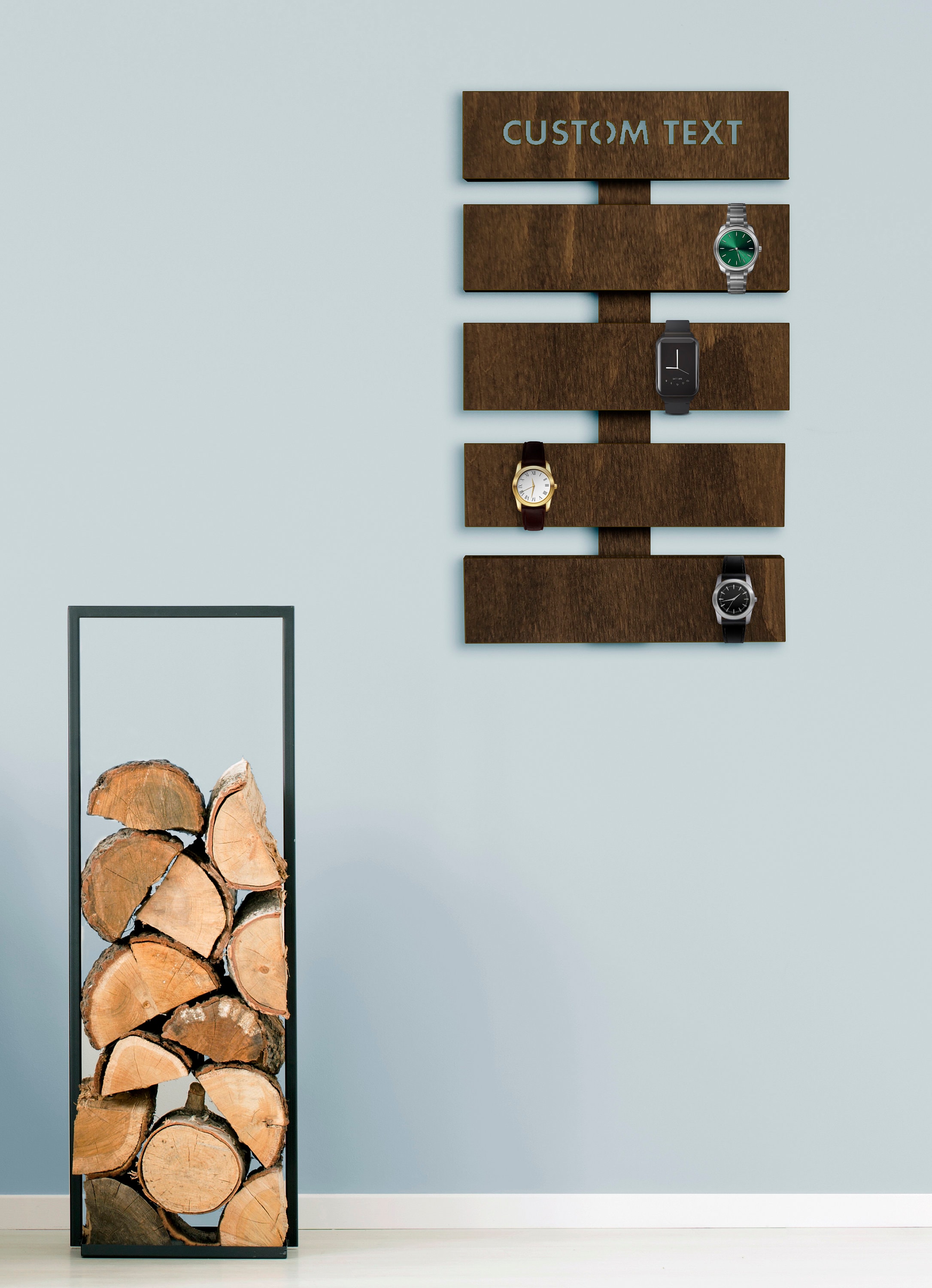 Watch Display for Wall Wall Mount Watch Display Watch - Etsy