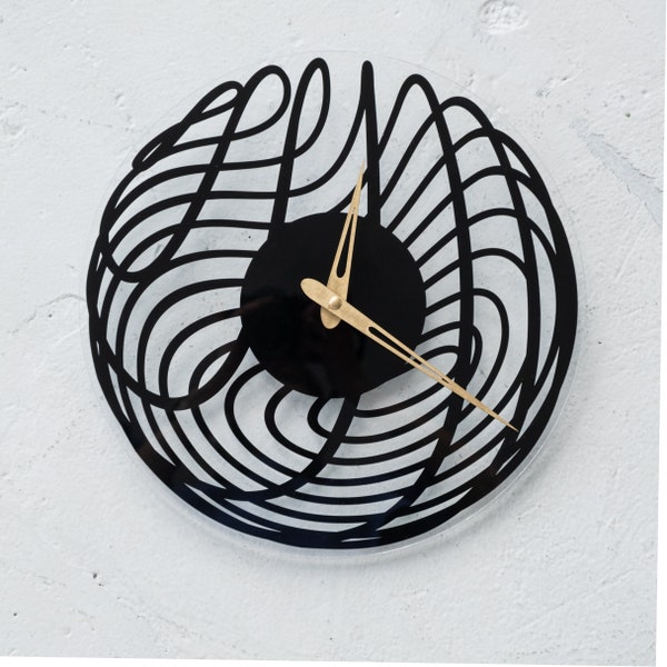 Infinity Wall Clock - Etsy