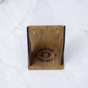 Football Wall Holder, Wall Mount Display Bracket for Footballs ...