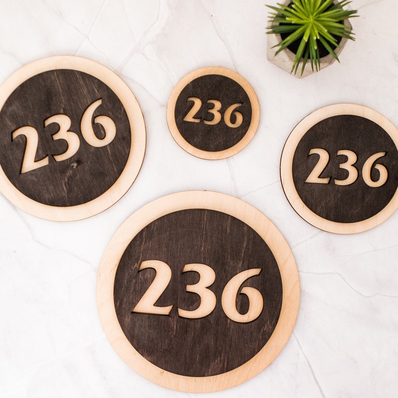 Wooden Number Sign, Suite Number Sign, Hotel Room Signs, Hotel Room ...